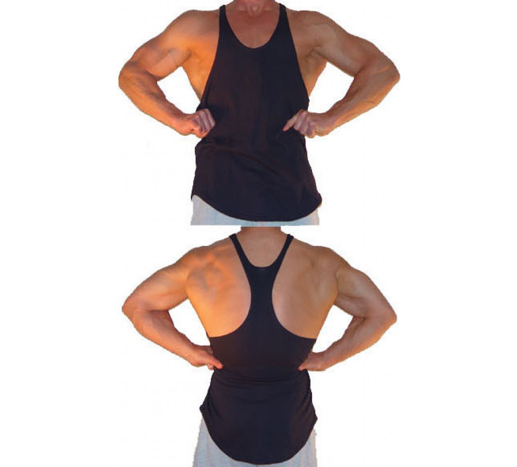 Mens Y-Back String Tank :F350 Mens Y-Back Blank Tank Top - Tank Top ...